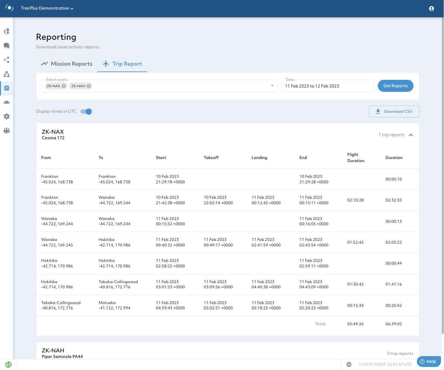 Introducing Improved Trip Reports - TracPlus Cloud Platform Update