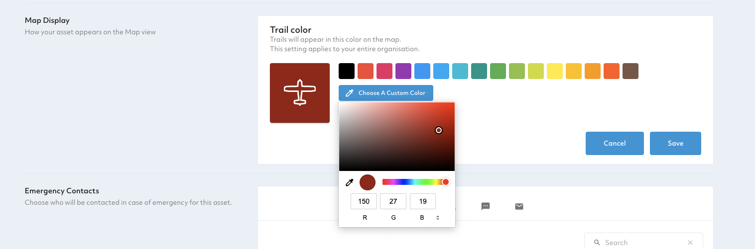 Asset Colouring & Map Leg Filtering - TracPlus Cloud Platform Update