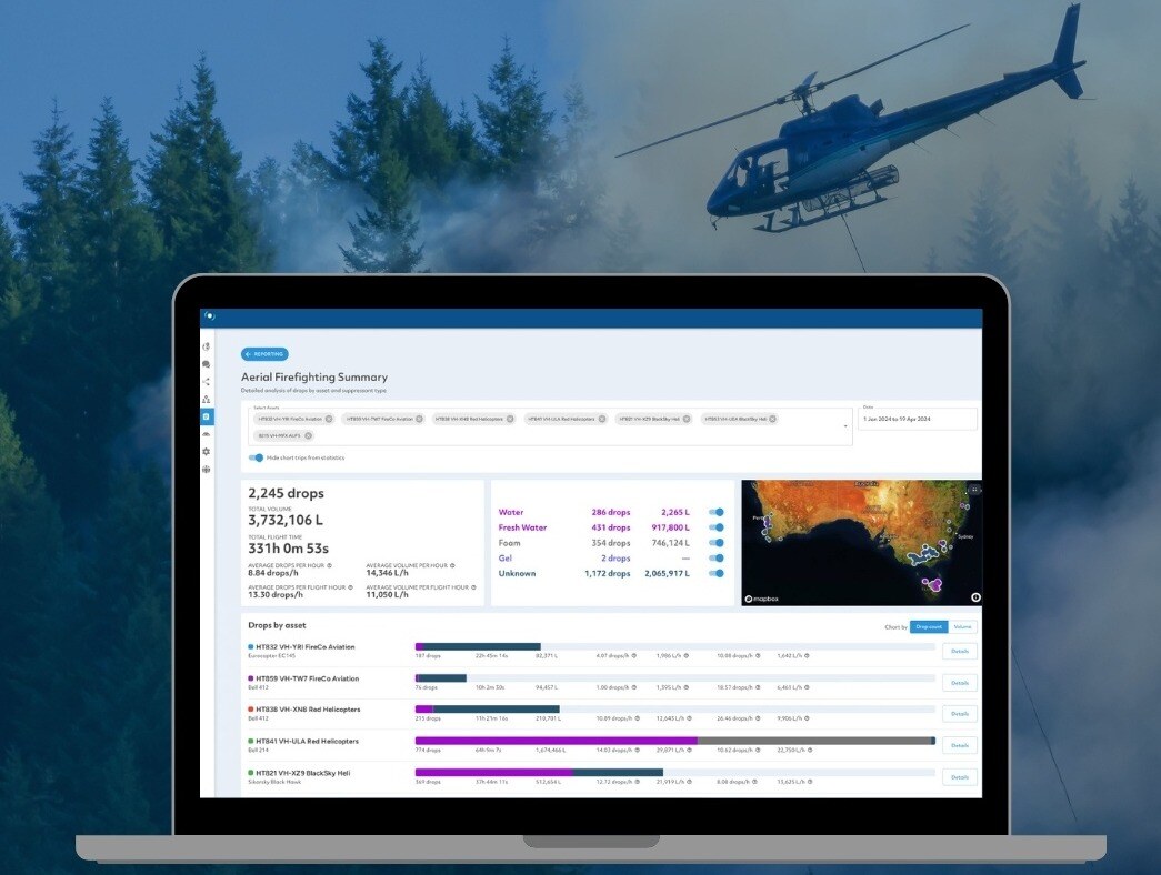 TracPlus’ Aerial Firefighting Module: Revolutionising Wildfire Management