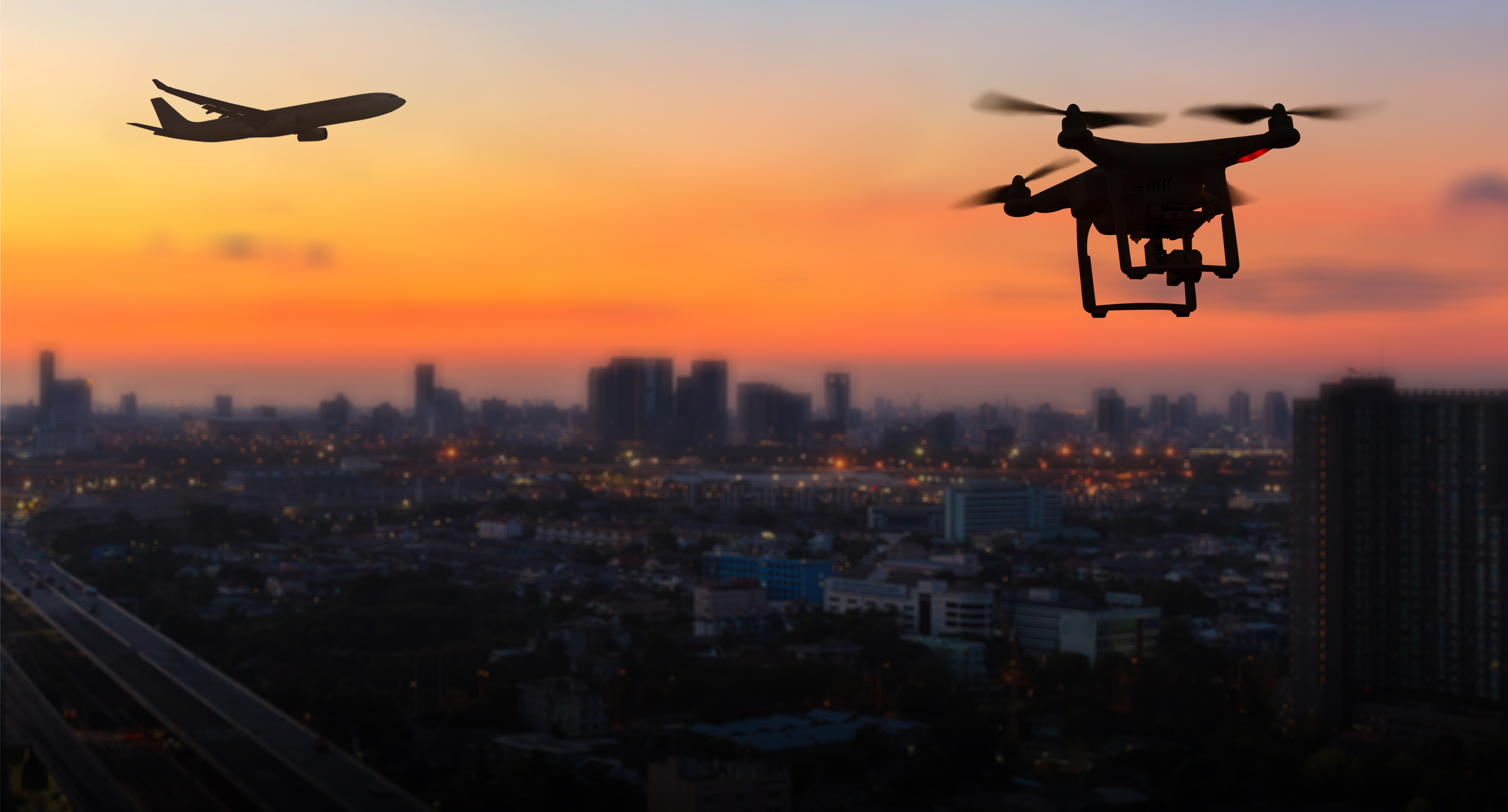 The New Frontier: UAVs and Crewed Aircraft Sharing Airspace